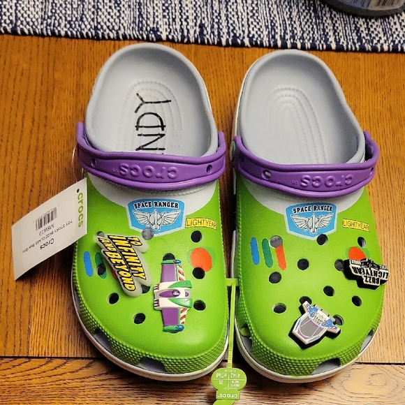 CROCS | Shoes | New Crocs Disney Toy Story Buzz Lightyear Clogs With ...
